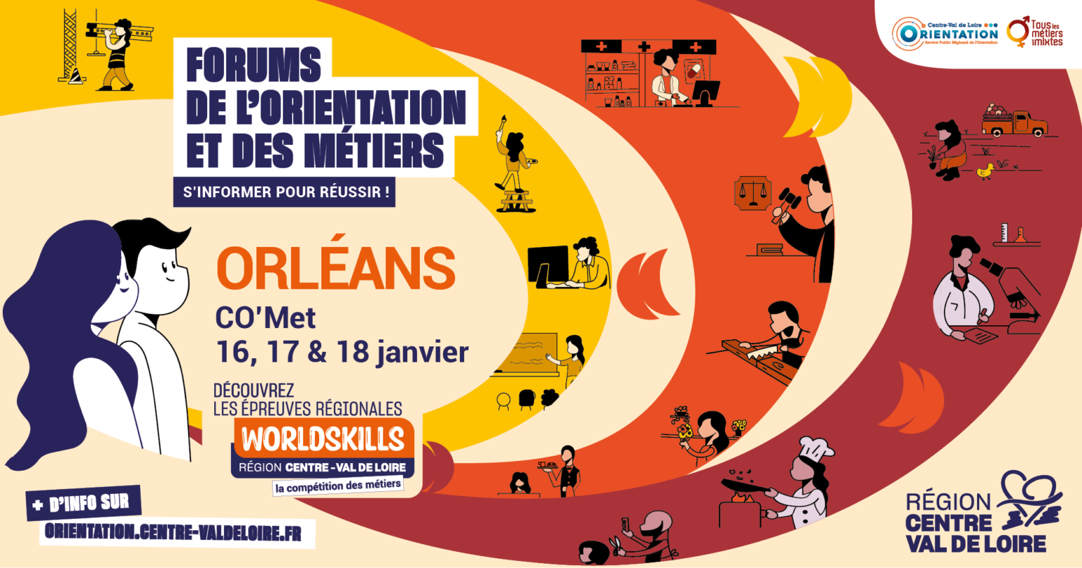 Venez nous rencontrer au forum de l’orientation 2025 d’Orléans ! – Lycée Maréchal Leclerc de ...